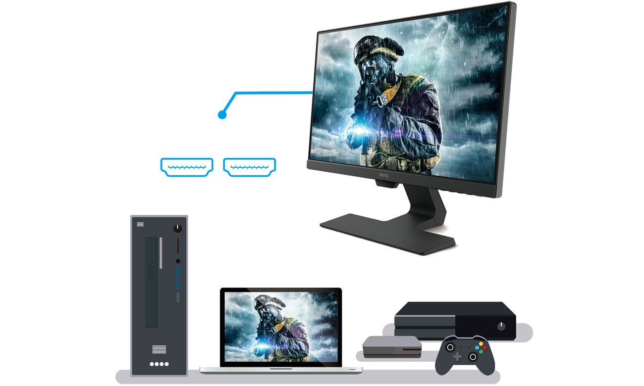 BenQ GW2280 czarny - Monitory LED 21" i mniejsze - Sklep komputerowy ...